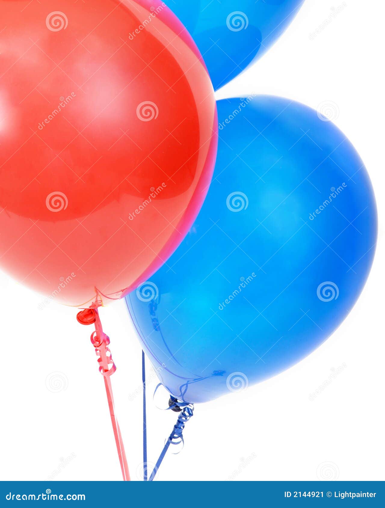 Party balloons two stock image. Image of inflate, helium - 2144921