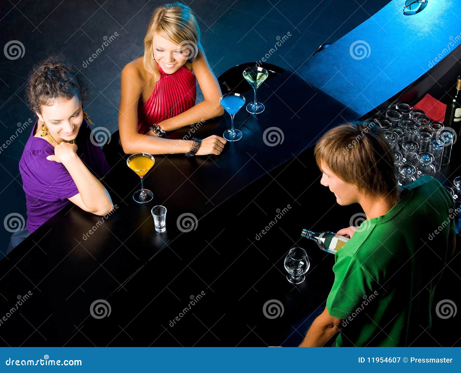 Party in the bar stock image. Image of luxurious, attention - 11954607