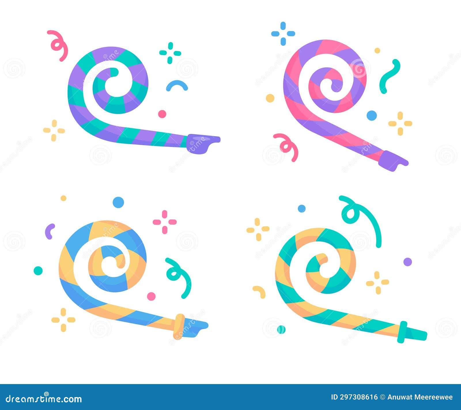 Party Blower. with Exploding Confetti for Birthday Parties and ...