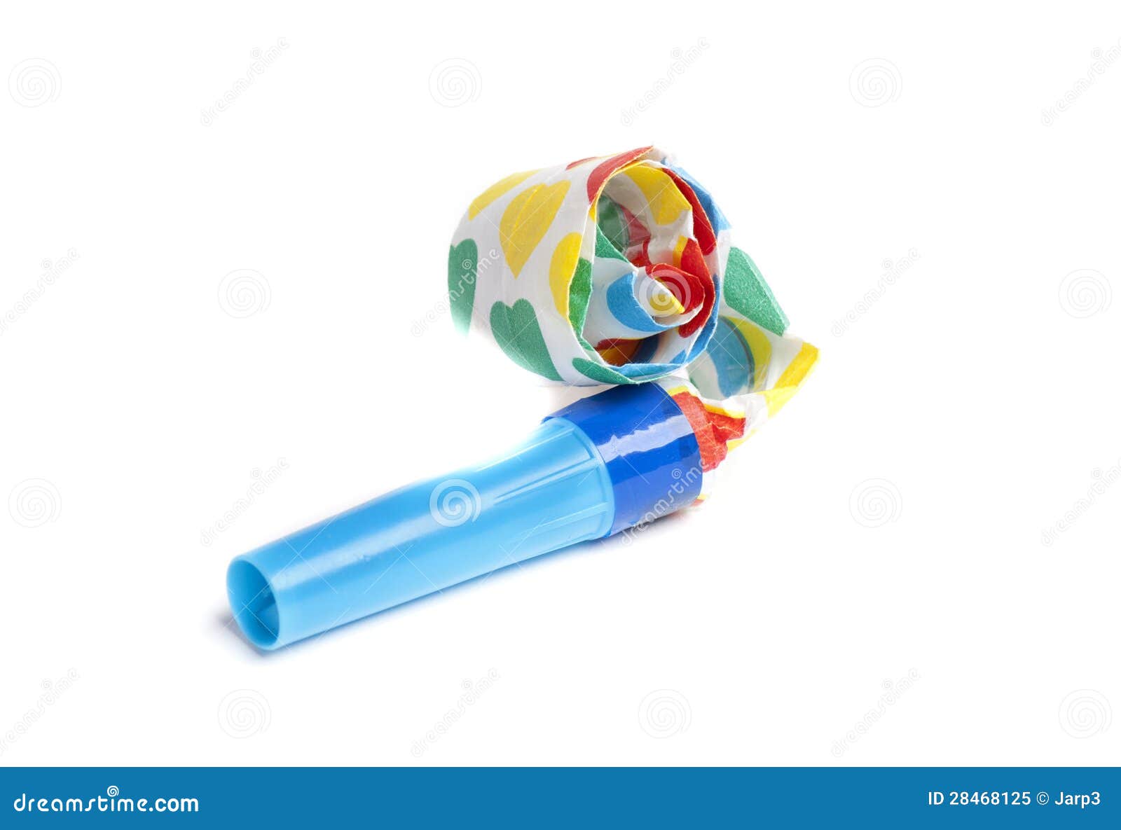 Party blower isolated stock image. Image of noise, celebration - 28468125