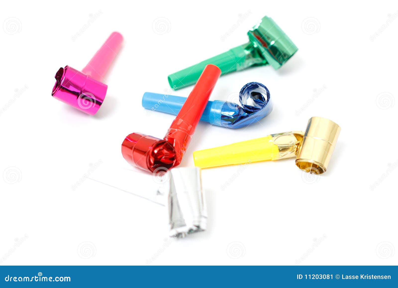 Party blowers stock image. Image of decorations, birthday - 11203081