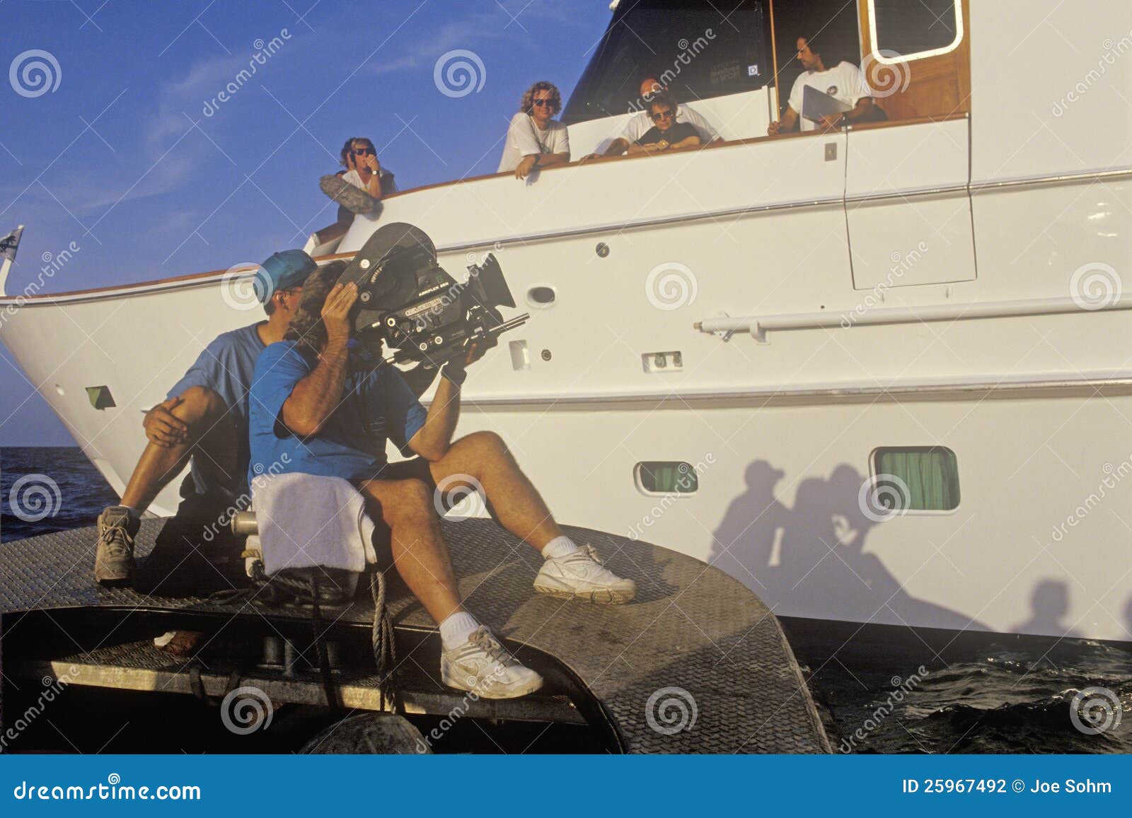 Party on Boat Scene from Set of Temptation Editorial Photography ...