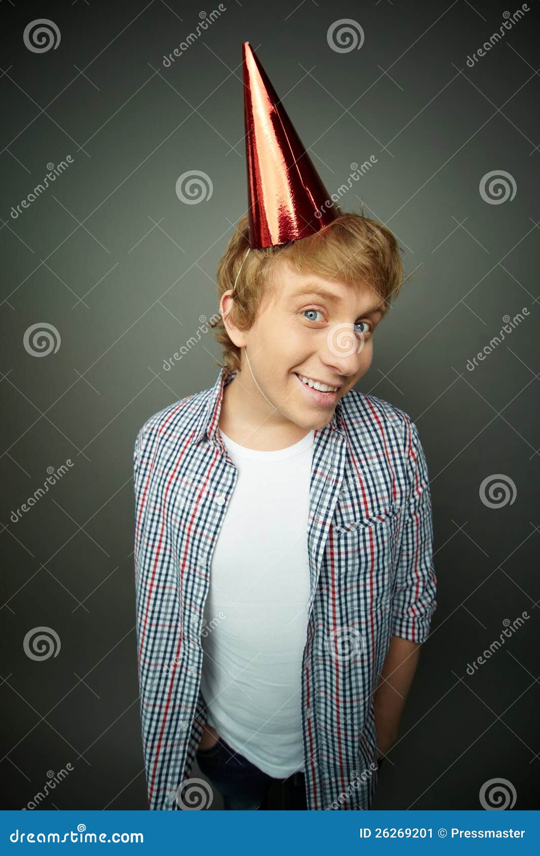 Party boy stock image. Image of handsome, happy, fool - 26269201