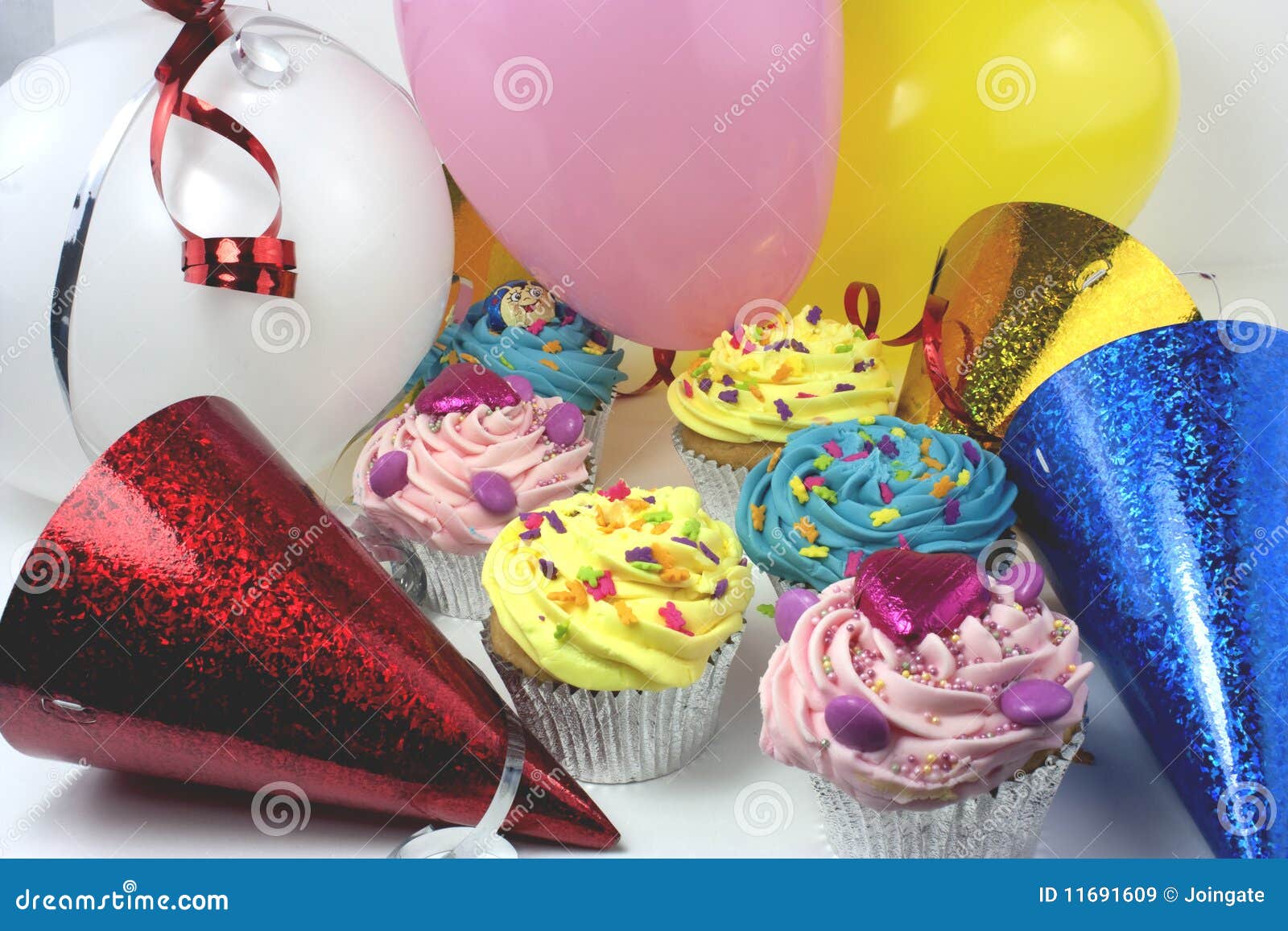 Party cake scene stock image. Image of happy, selection - 11691609