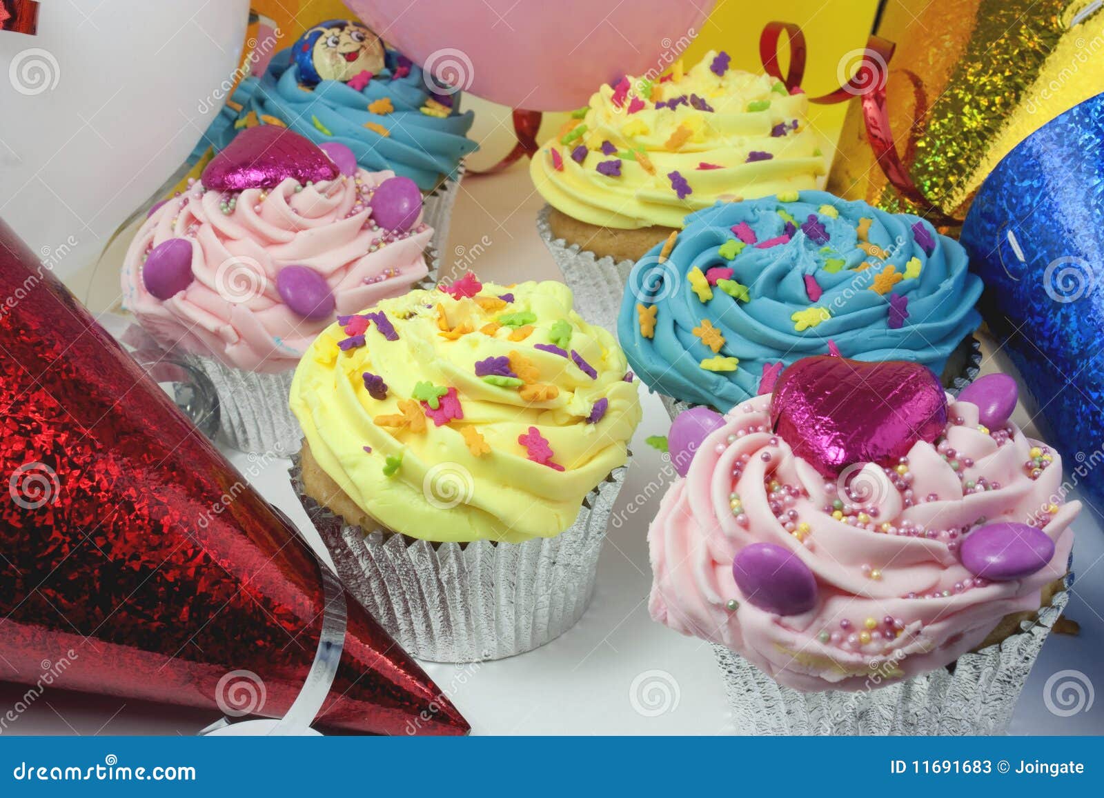 Party cake scene stock image. Image of lots, icing, special - 11691683