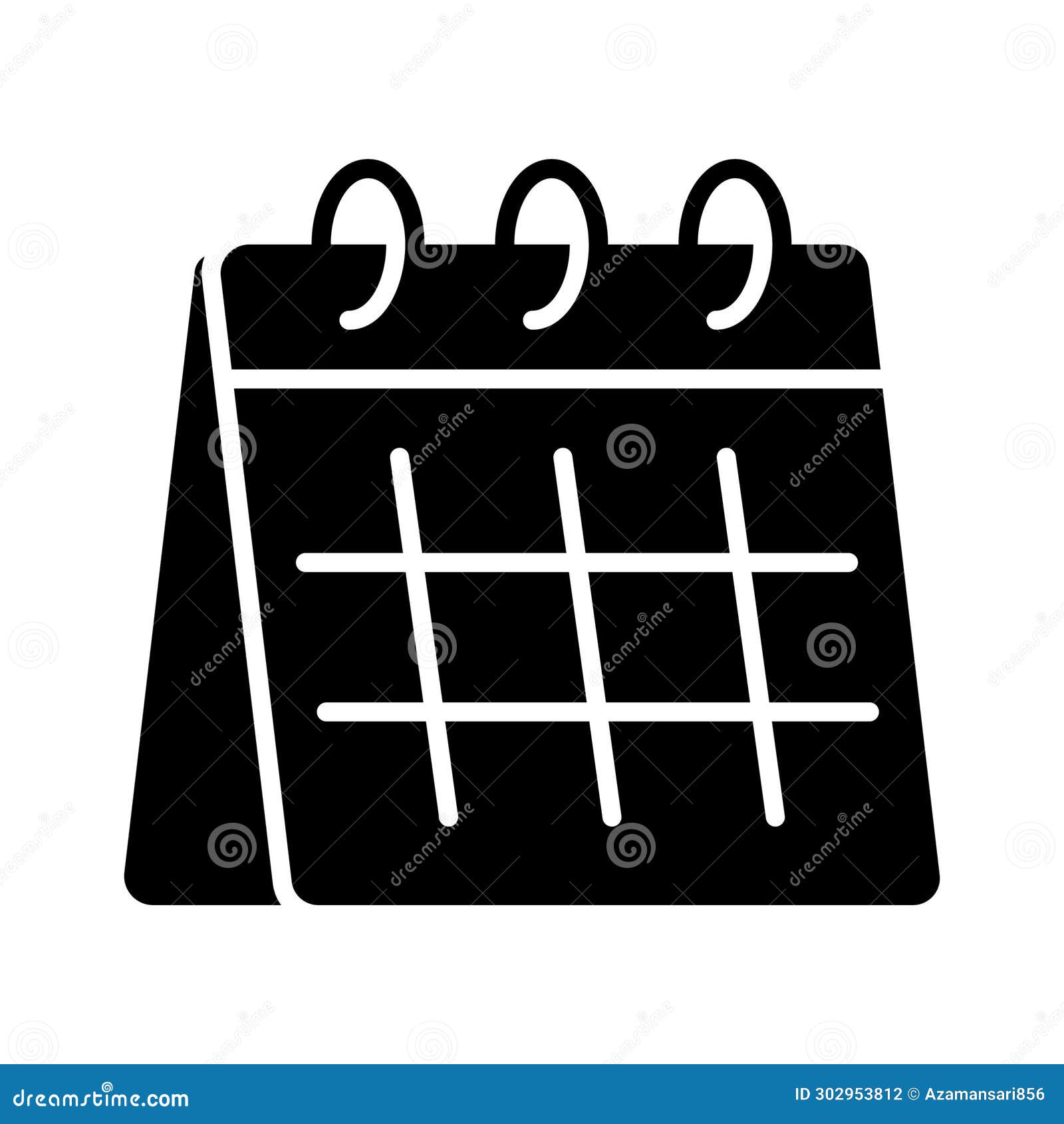 Party Calendar Vector Design, Event Date, Birthday Calendar Icon Stock ...