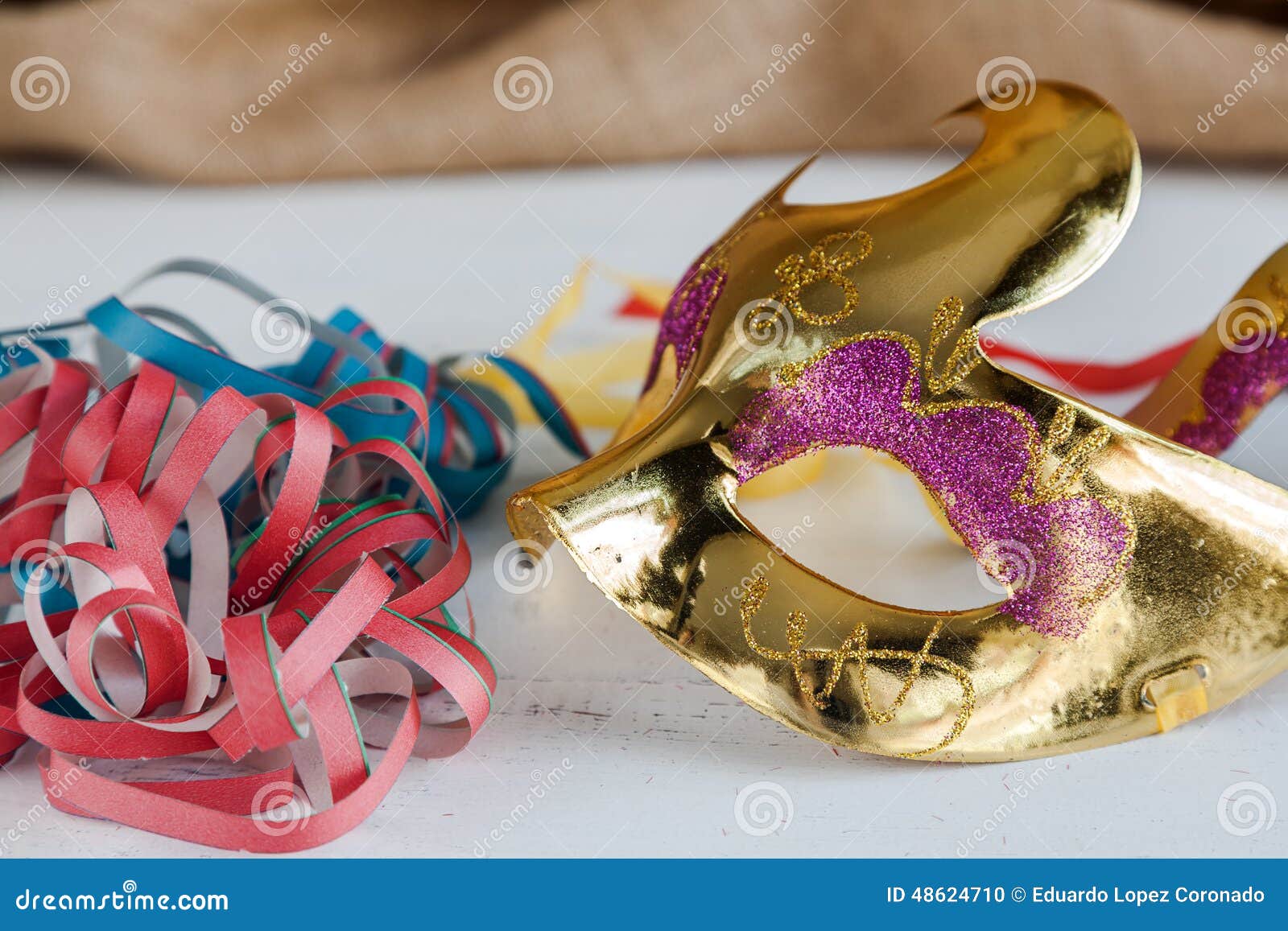 Party carnival items stock photo. Image of balloons, feast - 48624710
