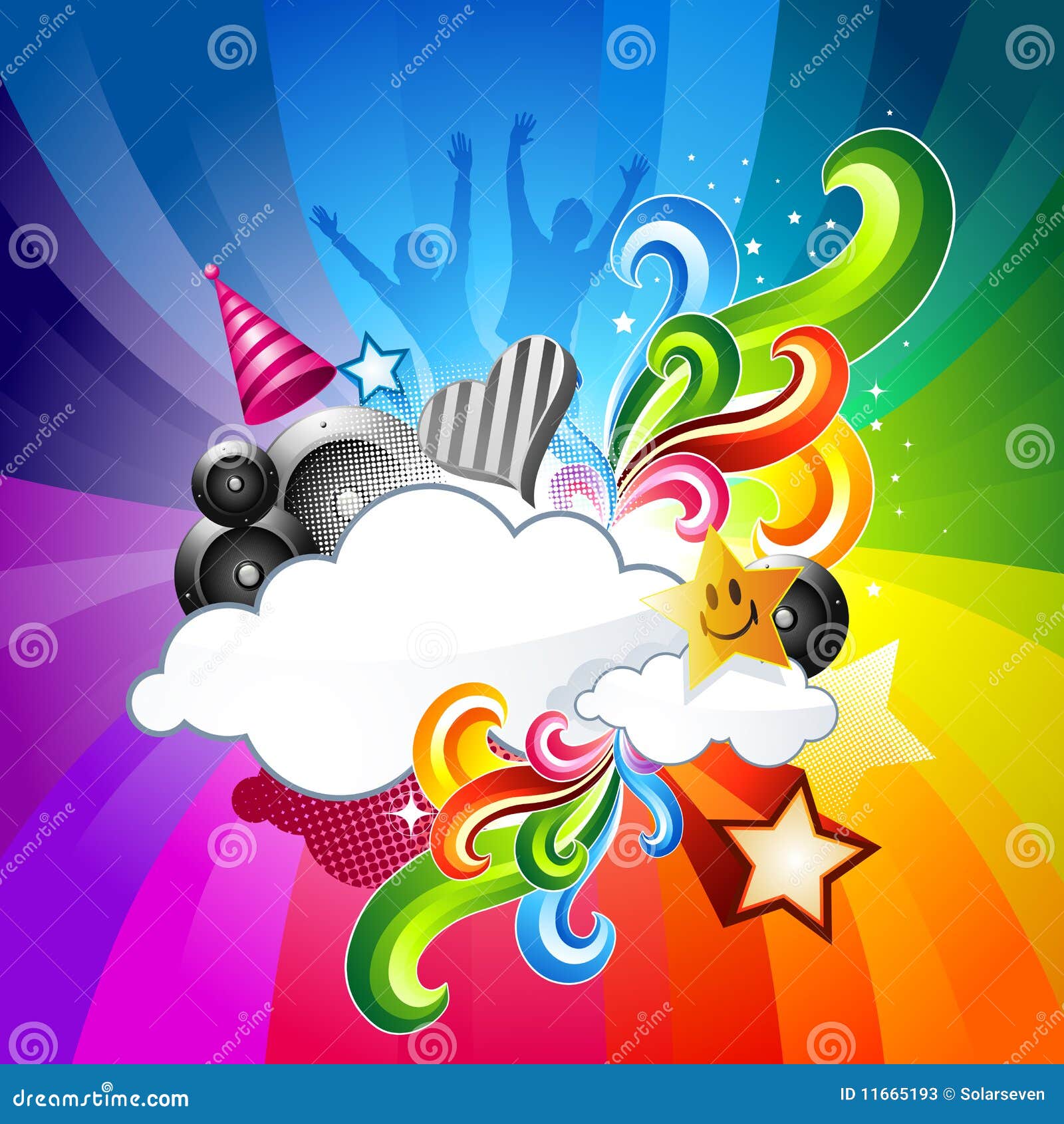 Party Celebration Elements! Stock Vector - Illustration of elements ...