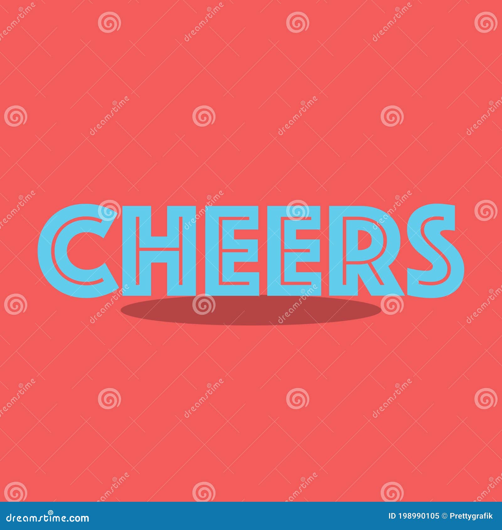 Party cheers 01 stock vector. Illustration of vector - 198990105