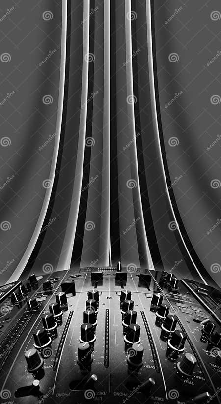 Party Concert Silver Background Stock Image - Image of chrome ...