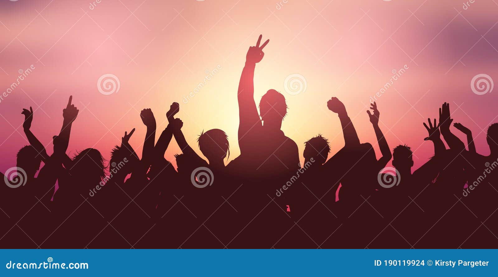 Crowd Banner Stock Illustrations – 43,278 Crowd Banner Stock ...