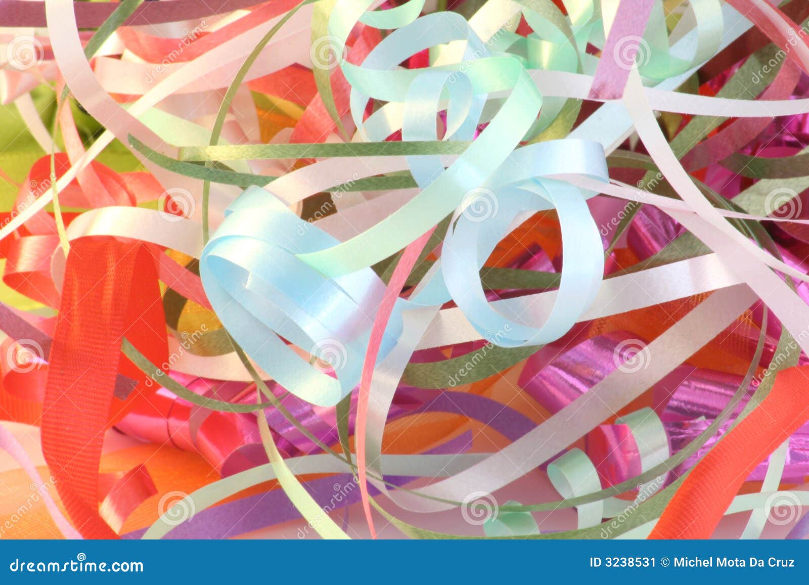 Party decoration ribbons stock image. Image of decoration - 3238531