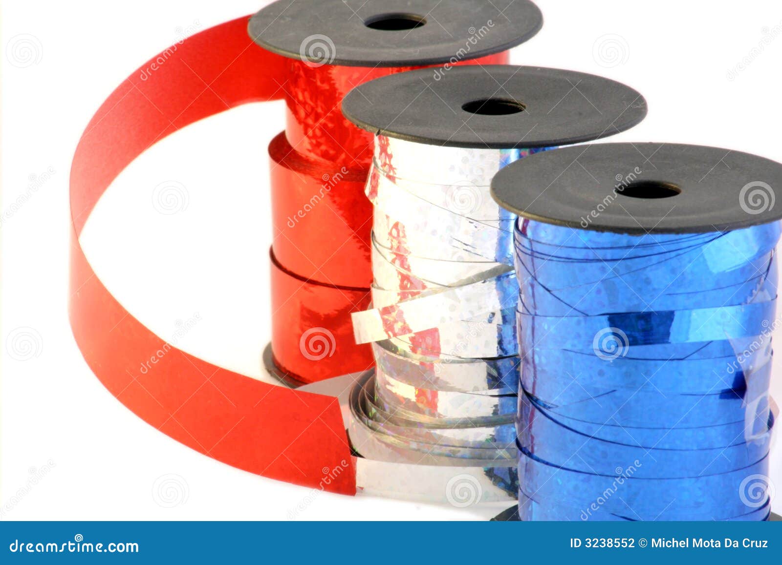 Party decoration ribbons stock photo. Image of white, party - 3238552