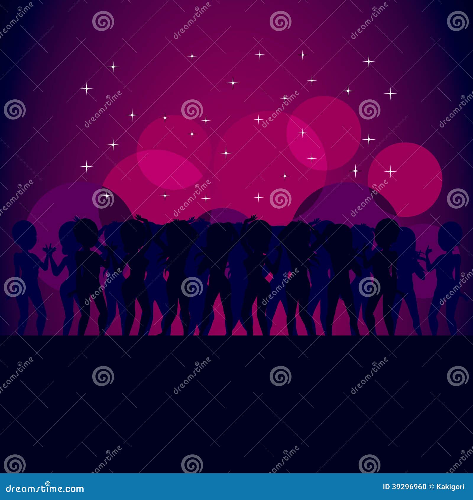 Party Disco Background stock vector. Illustration of light - 39296960