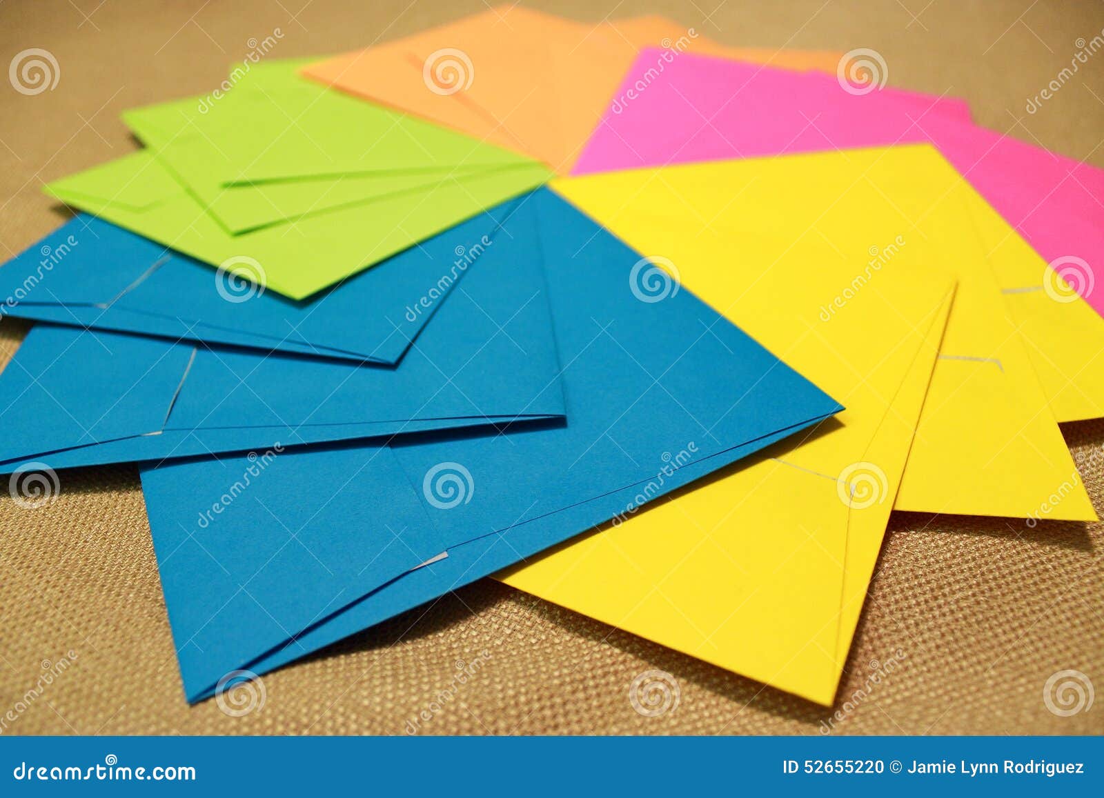 Party envelopes stock photo. Image of yellow, communicate - 52655220