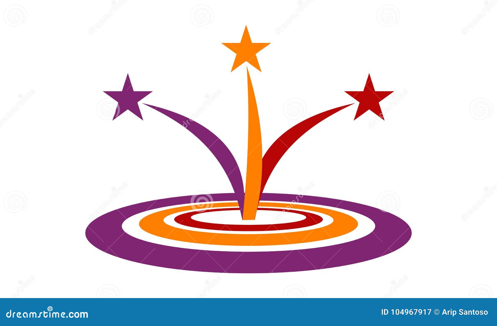 Party Event Service stock vector. Illustration of orange - 104967917