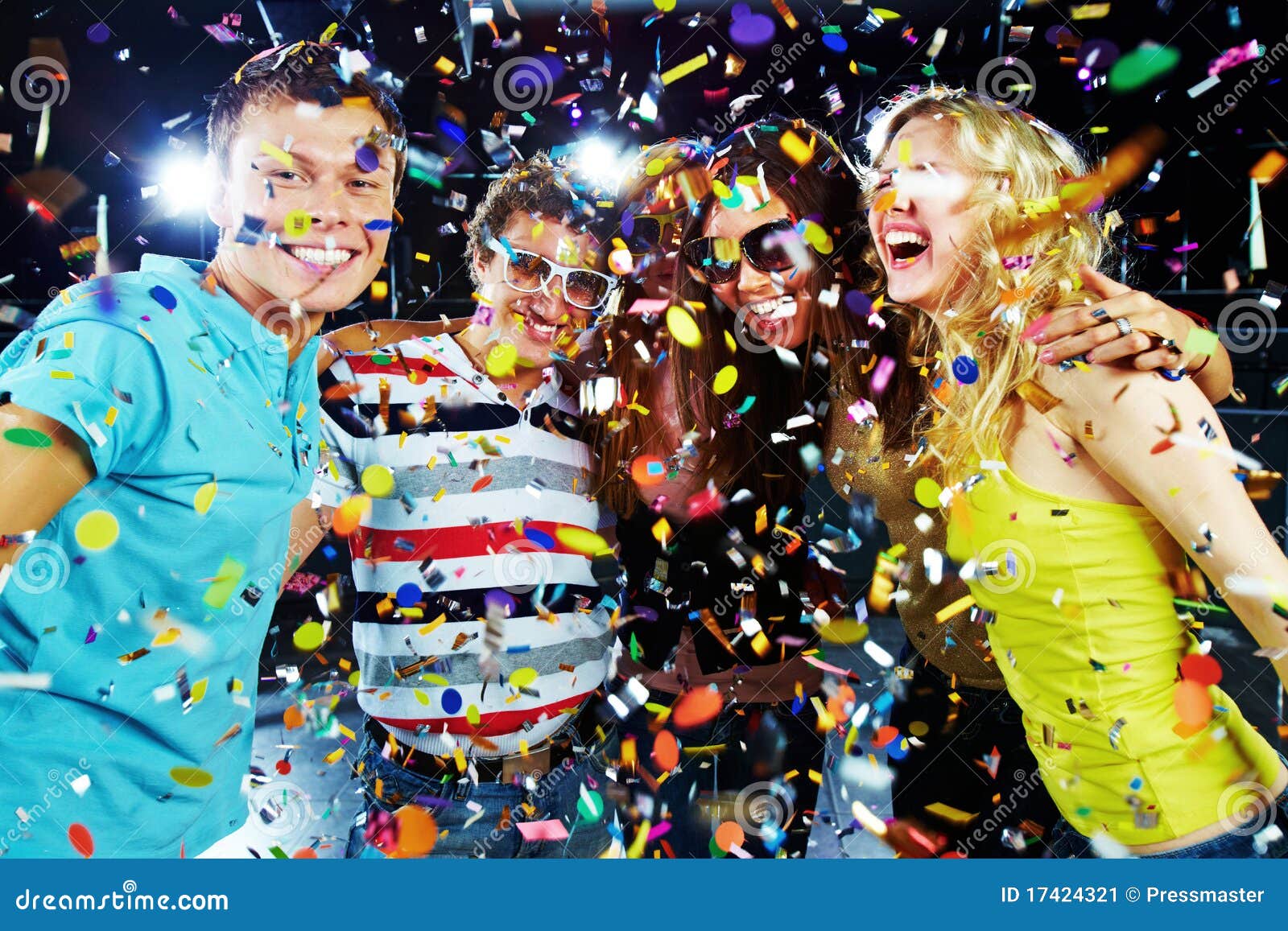 Party excitement stock image. Image of holiday, cool - 17424321