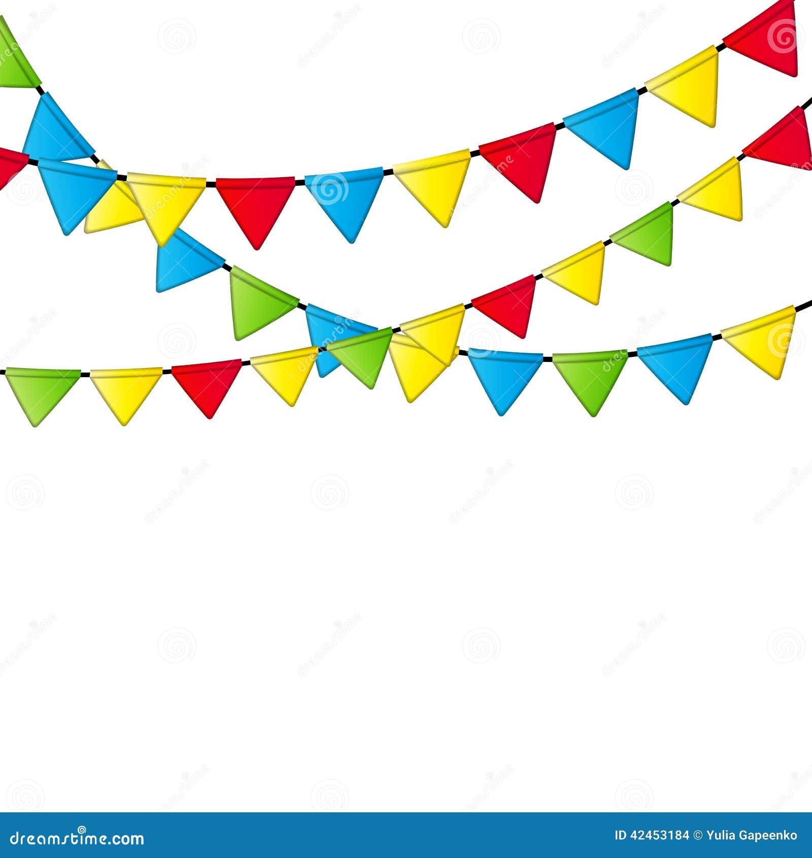 Party Flag Background Vector Illustration. EPS 10 Stock Vector ...