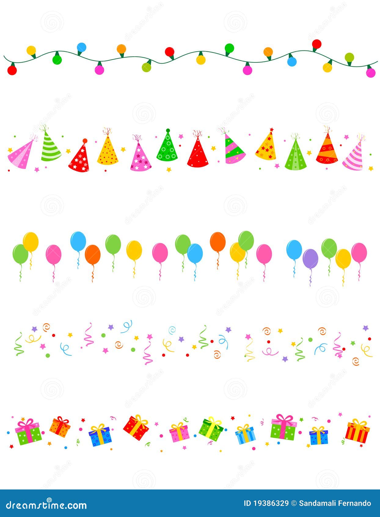 Party frame / border stock vector. Illustration of celebrate - 19386329