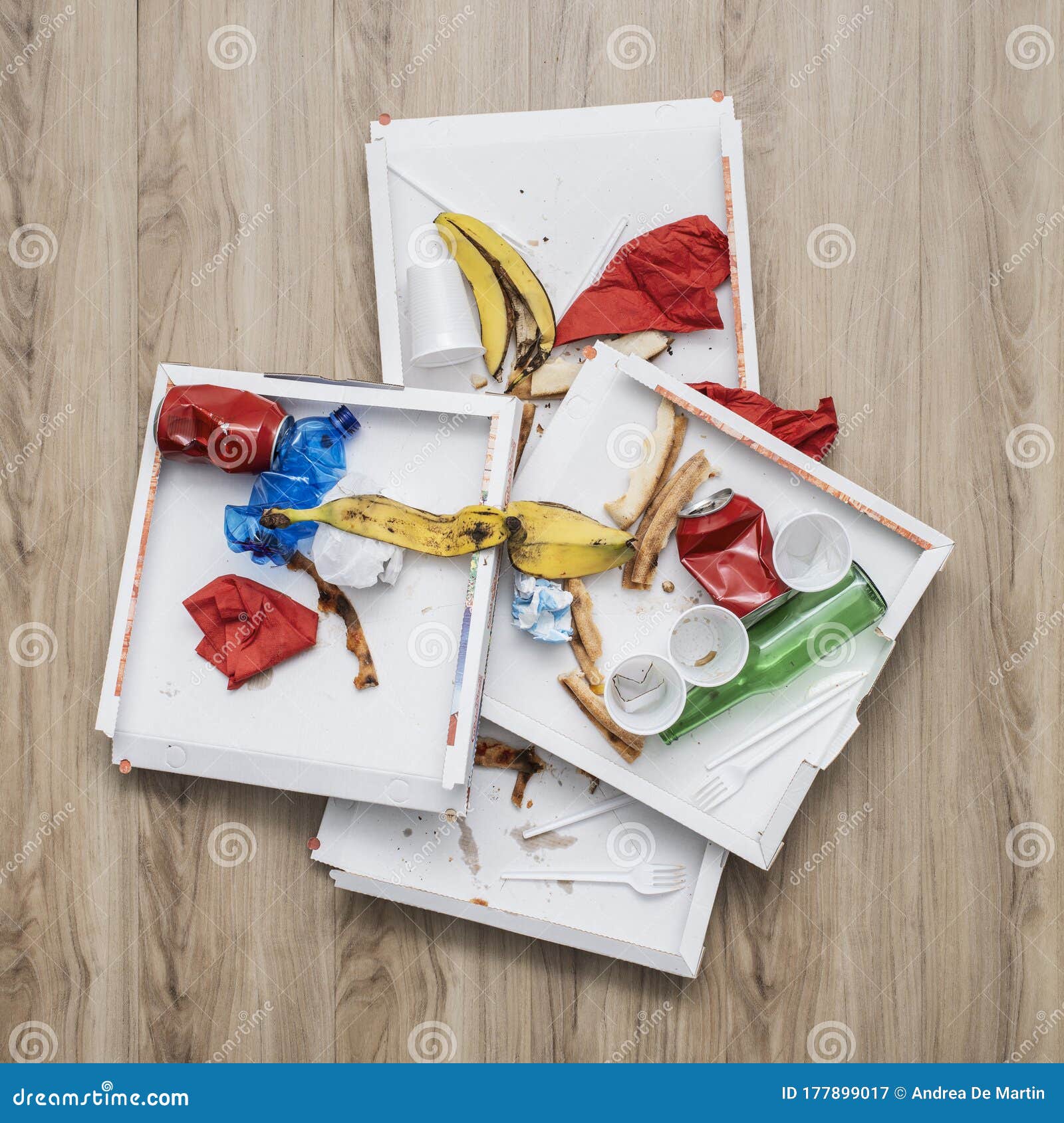 After party garbage stock image. Image of trash, flat - 177899017