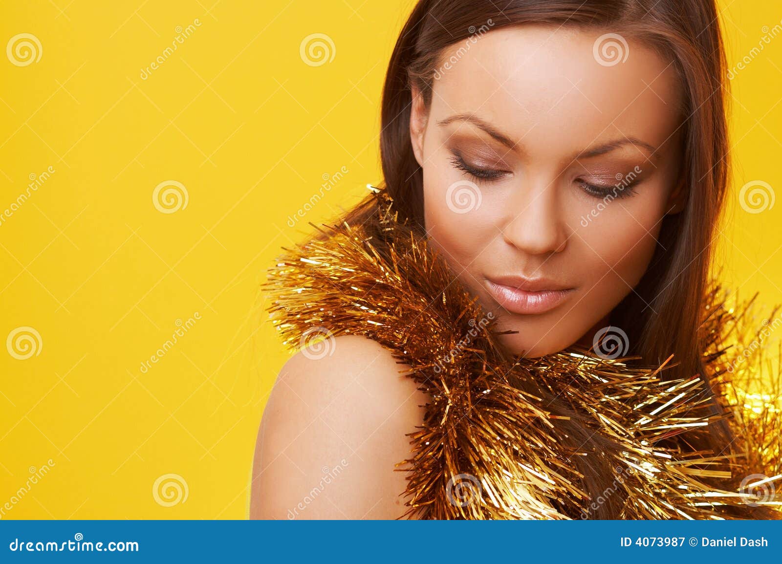 Party Girl stock image. Image of occasion, portrait, seasonal - 4073987