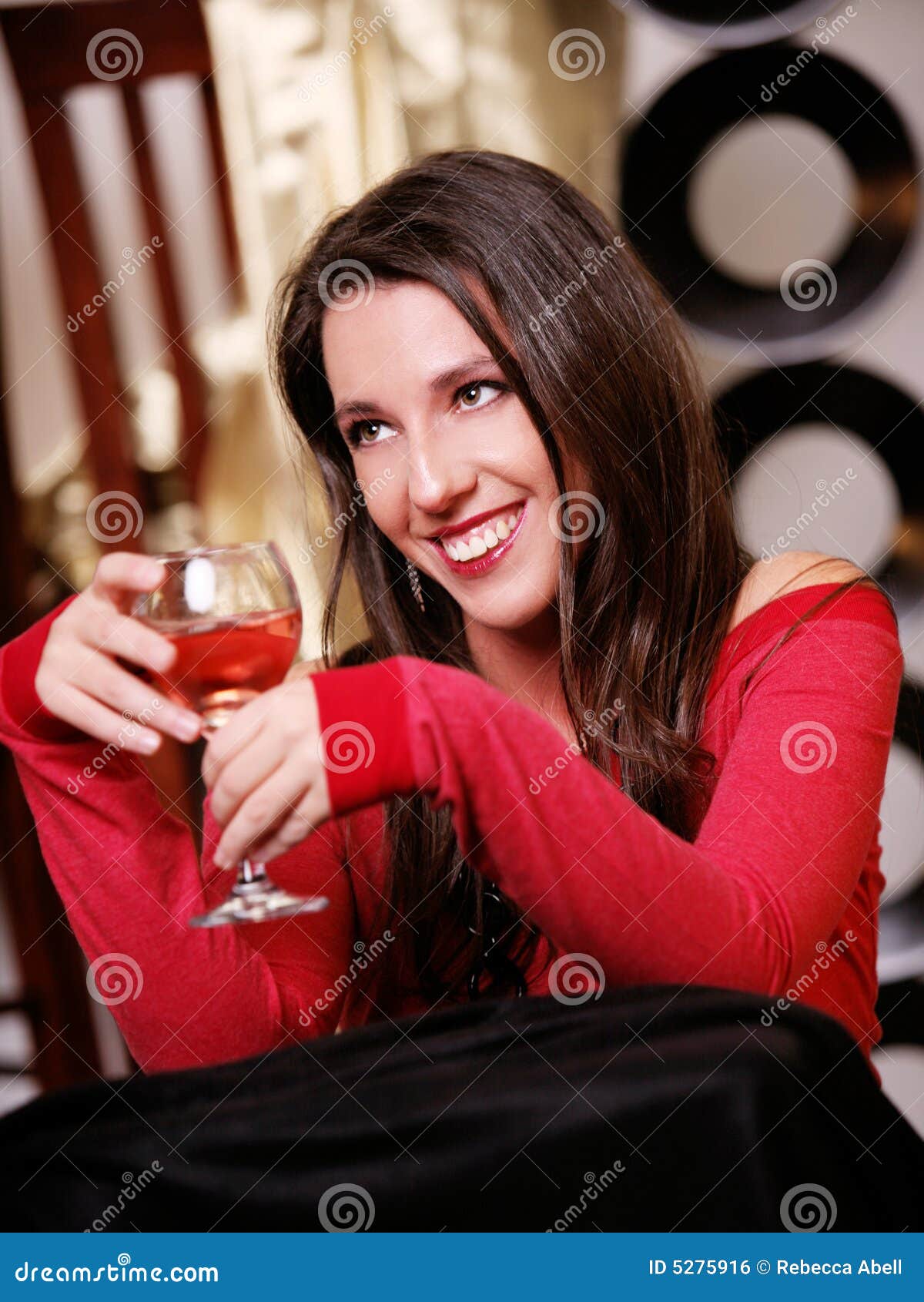 Party Girl stock photo. Image of femininity, laughter - 5275916