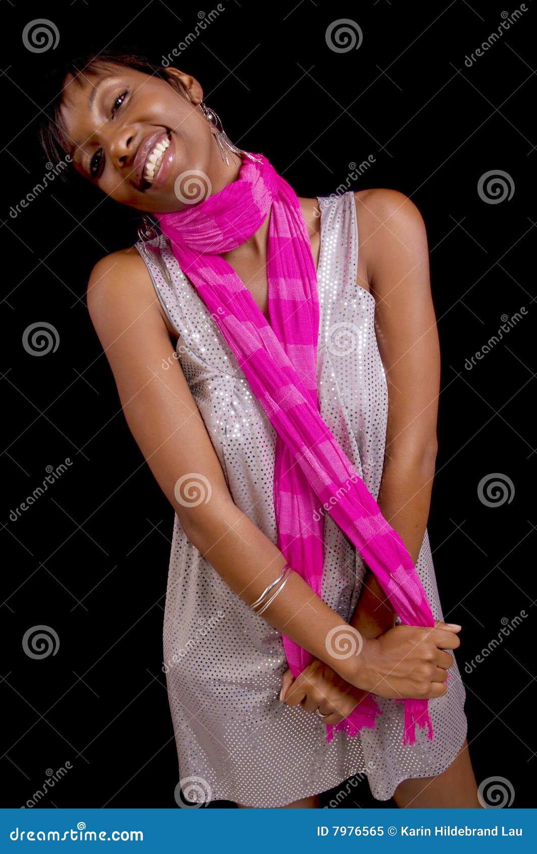 Party Girl stock image. Image of dancer, pretty, beaded - 7976565