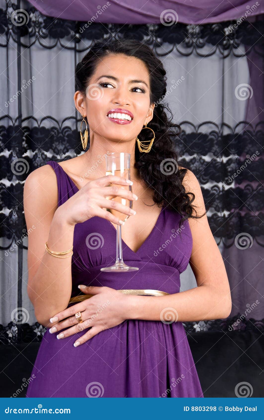 Party Girl stock photo. Image of woman, party, living - 8803298