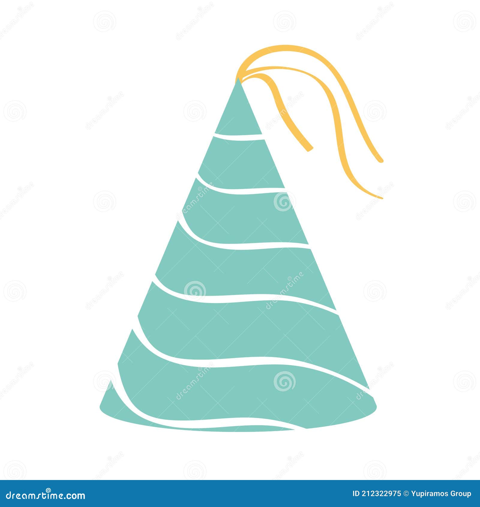 Party hat celebration stock vector. Illustration of occasion - 212322975