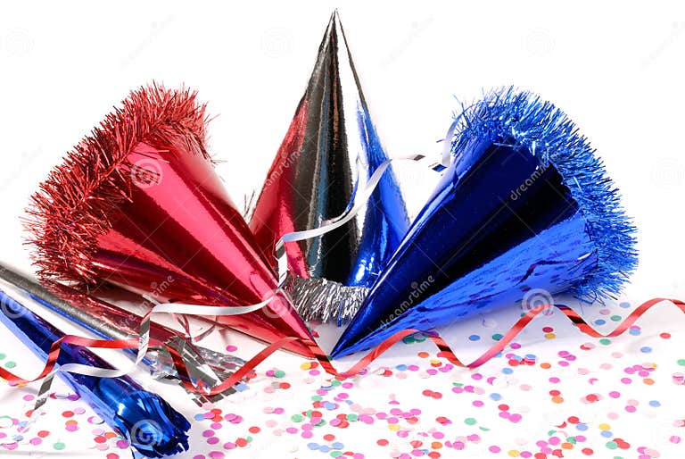 Party Hats stock photo. Image of year, event, celebration - 3980660