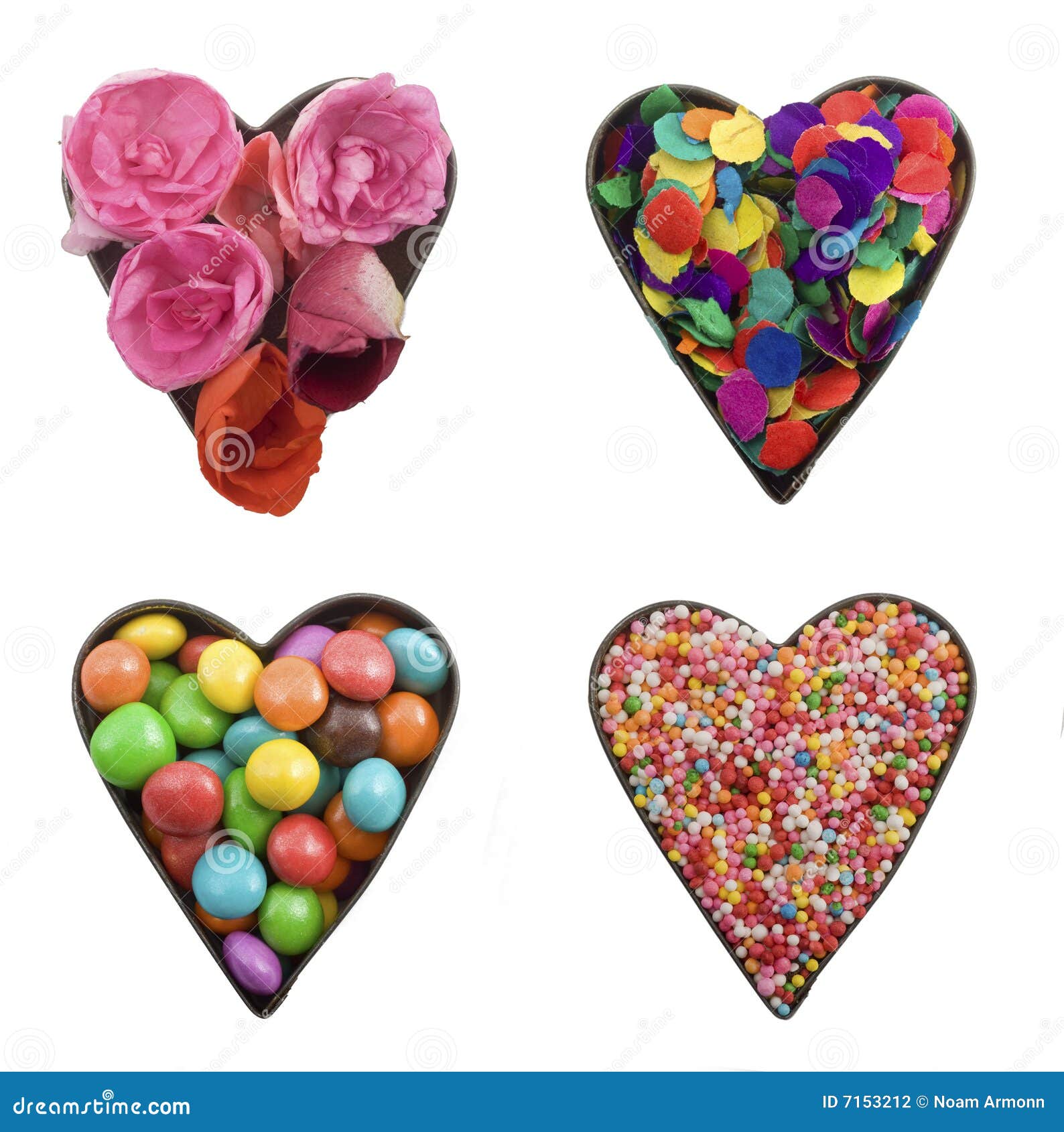 Party hearts stock photo. Image of blossom, color, heart - 7153212
