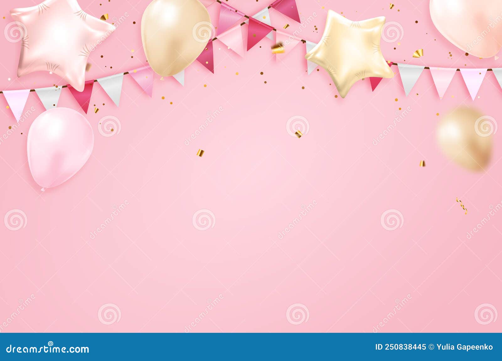 Party Holiday Birthday Background Vector Illustration Stock ...