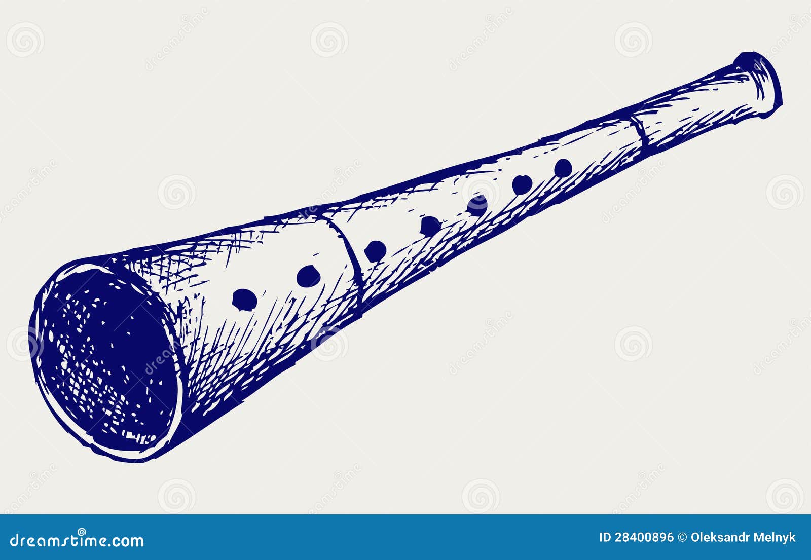 Party horn stock vector. Illustration of celebration - 28400896