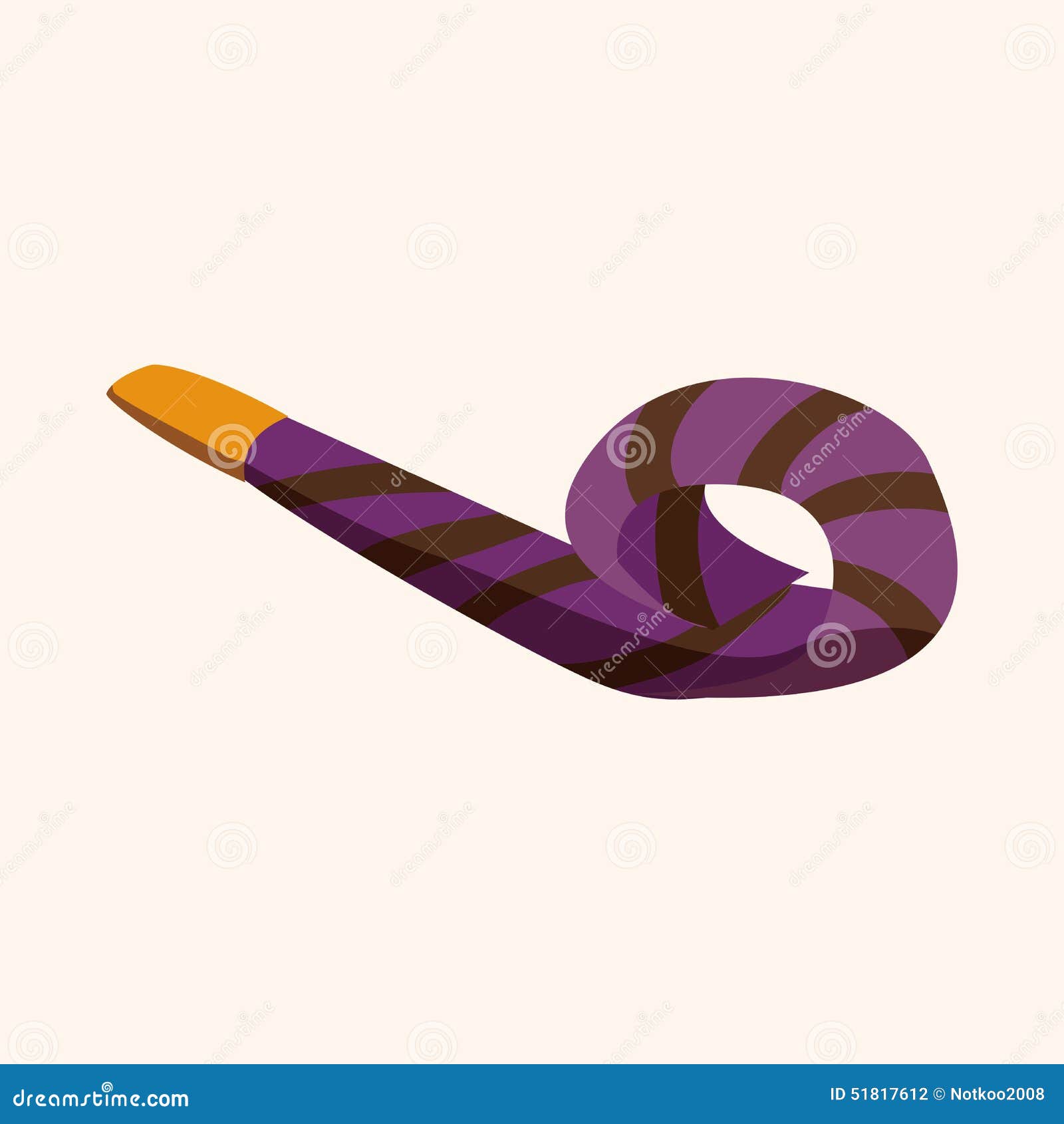 Party Horn Theme Elements Vector,eps Stock Vector - Illustration of ...