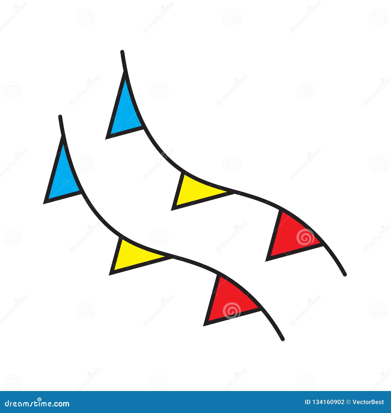 Party Icon Vector Sign and Symbol Isolated on White Background Stock ...