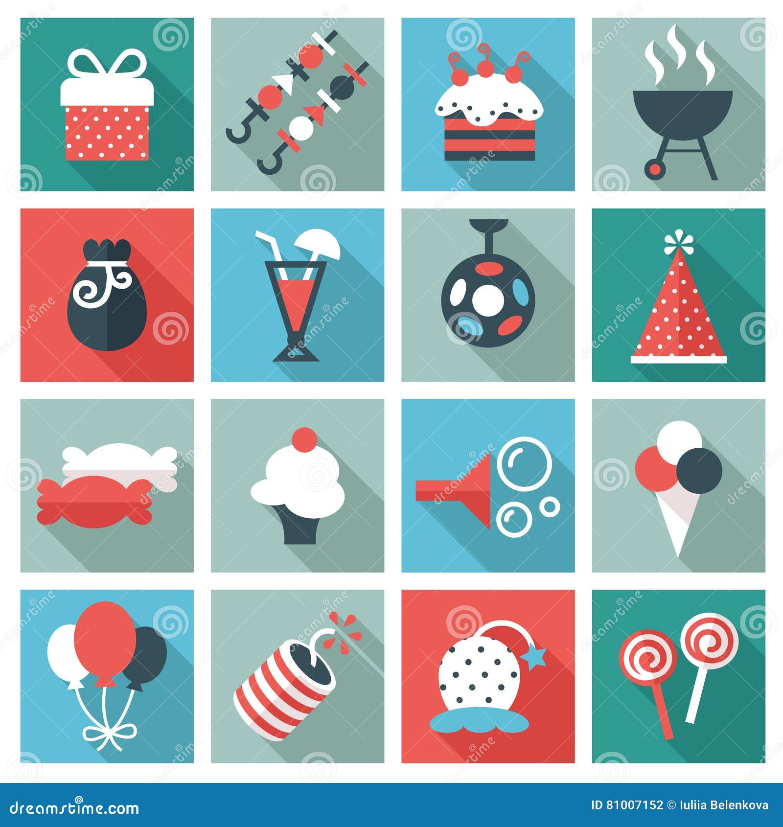 Party icons stock vector. Illustration of bubble, cocktail - 81007152