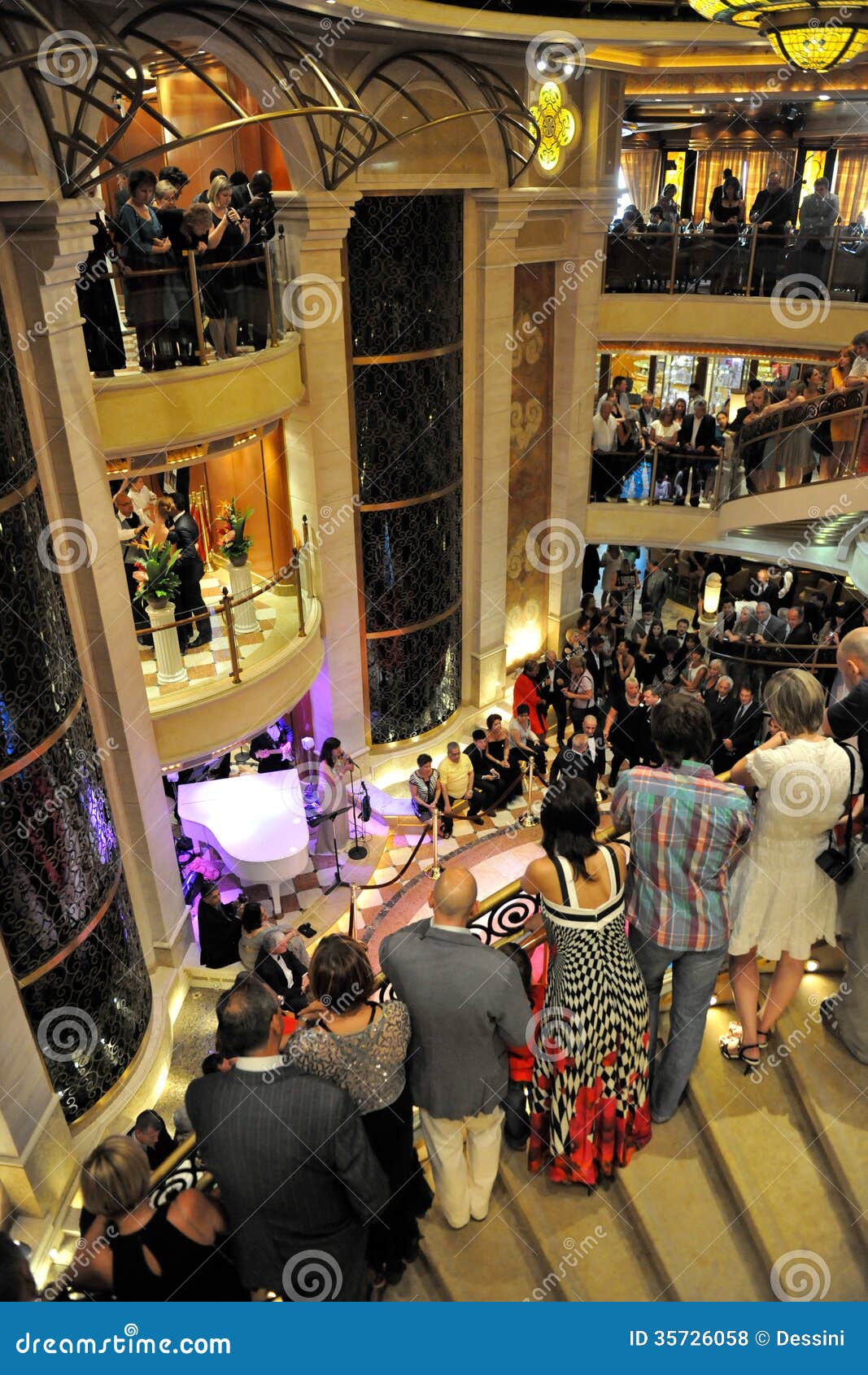 Party inside cruise ship editorial stock photo. Image of party - 35726058