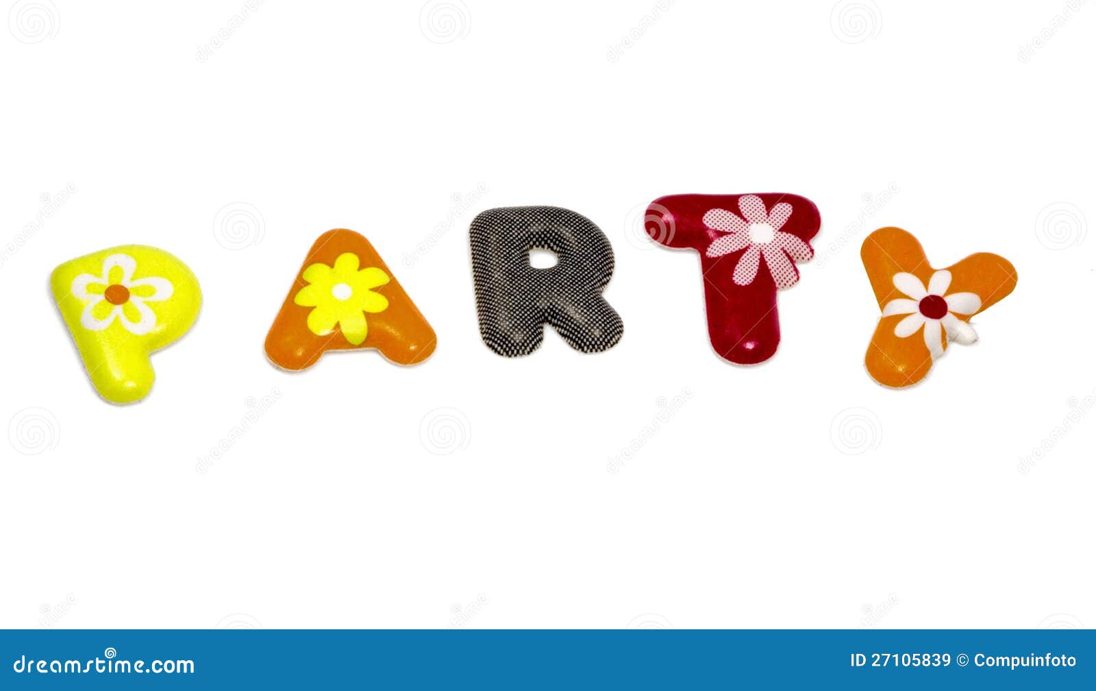 Party letters stock image. Image of characters, white - 27105839