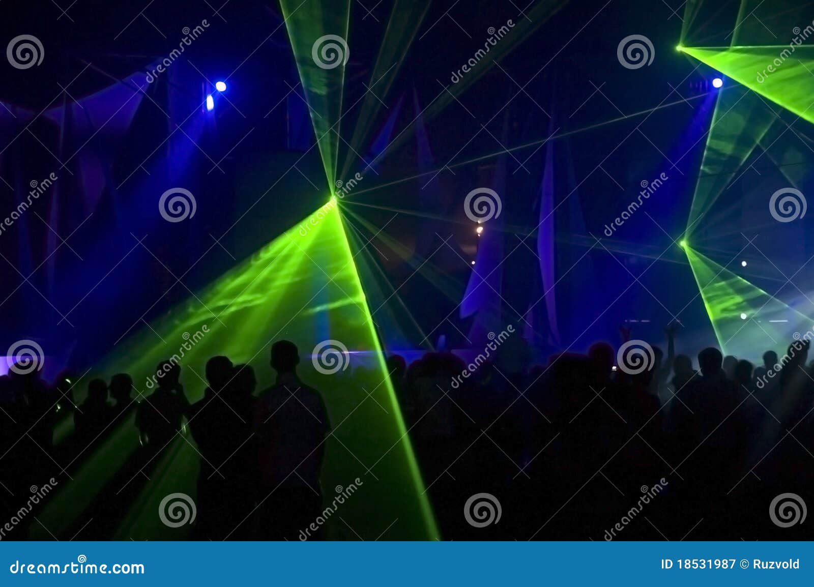 Party light show stock image. Image of light, party, festival - 18531987
