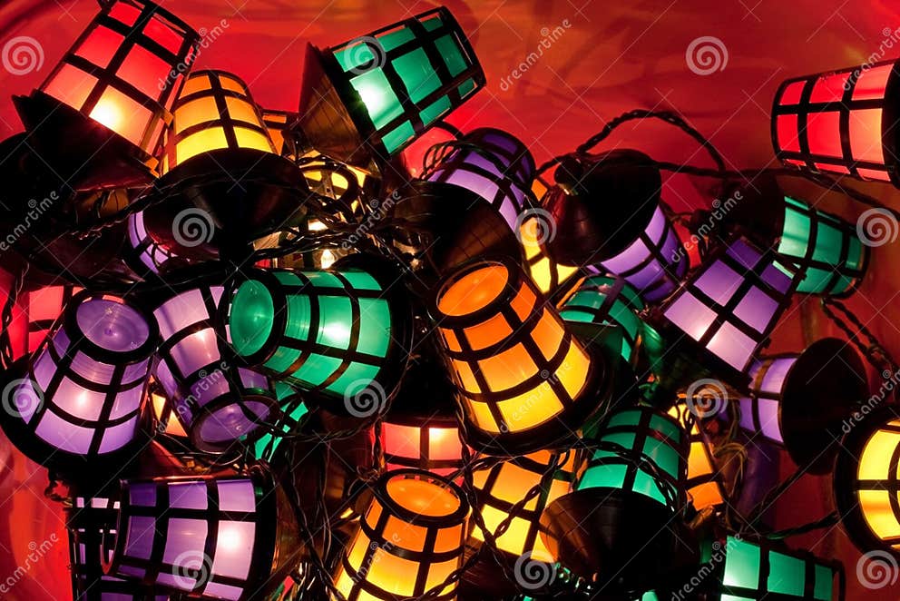 Party Lights stock image. Image of party, wire, festive - 11478095
