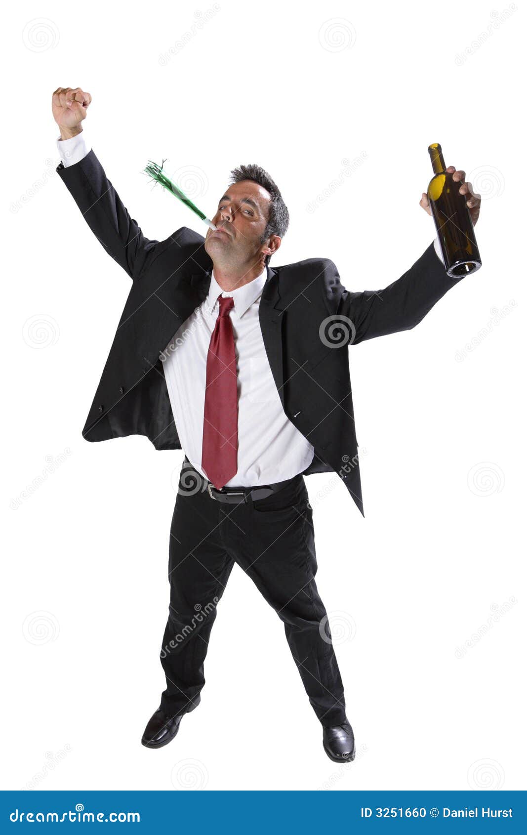 Party Man stock photo. Image of young, businessman, occupation - 3251660