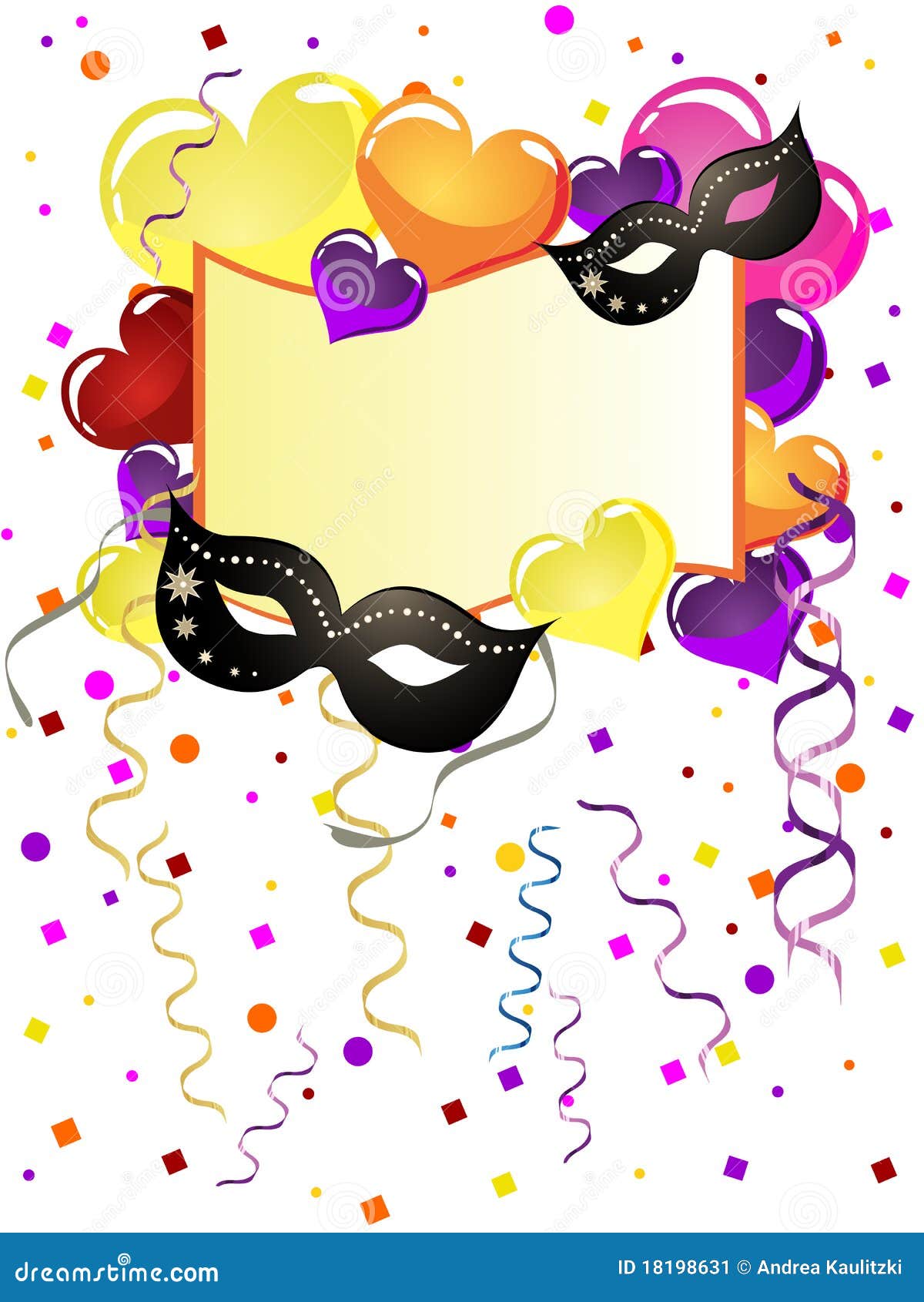 Party notice stock illustration. Illustration of notice - 18198631