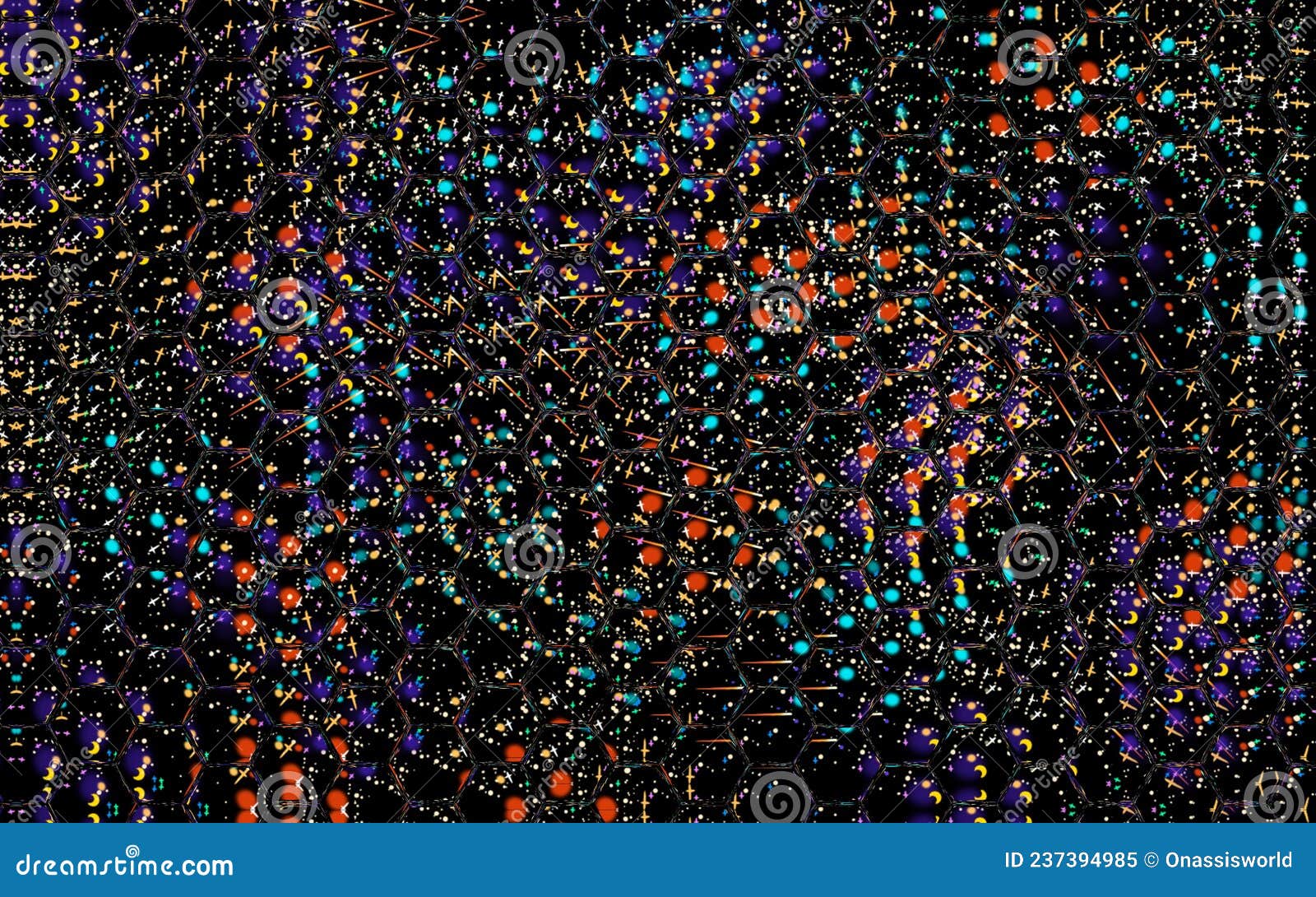 Party Particles Abstract Background Blurs Textures Stock Image - Image ...