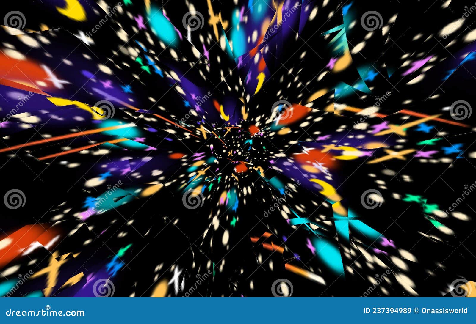 Party Particles Abstract Background Blurs Textures Stock Image - Image ...