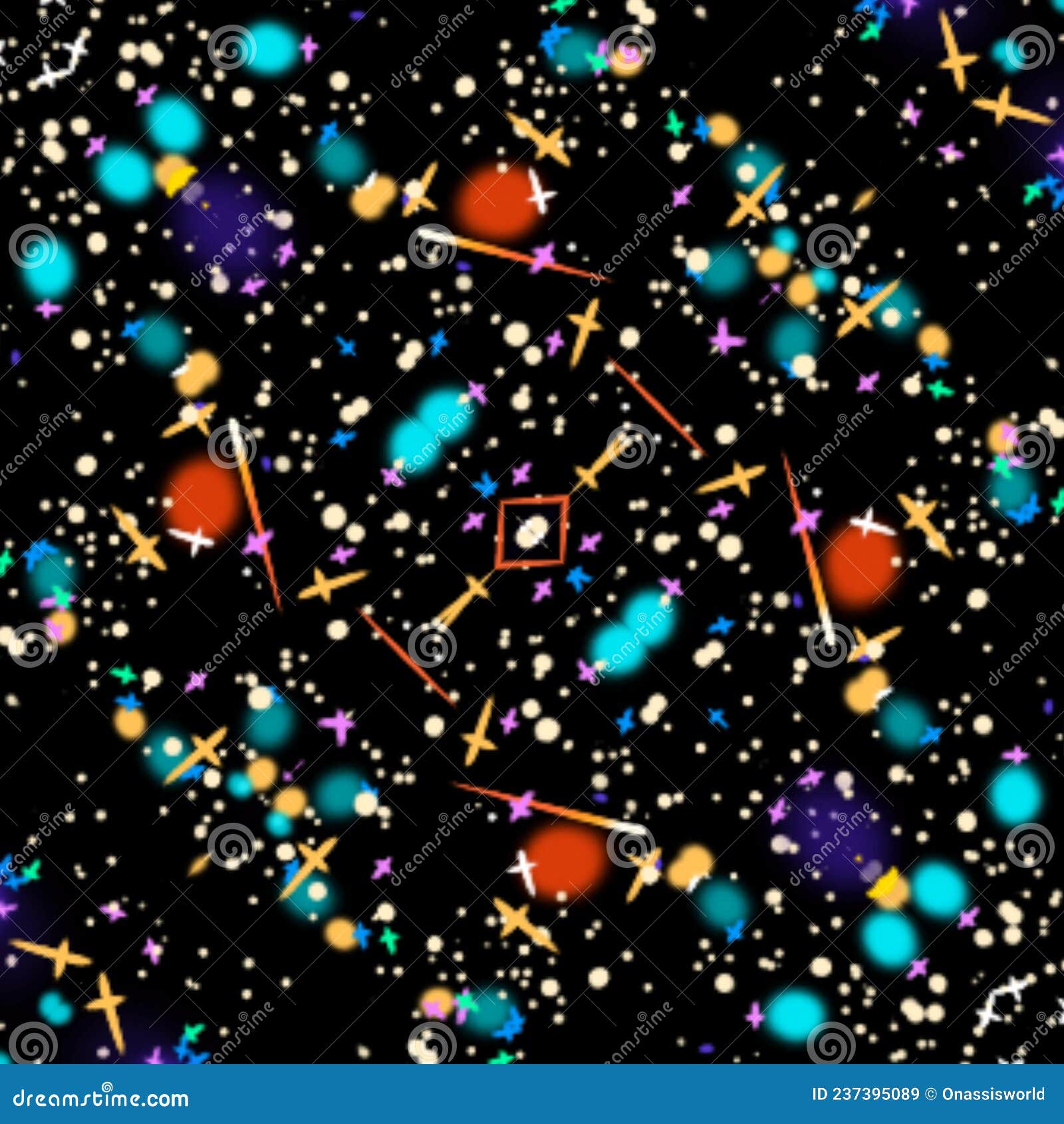 Party Particles Abstract Background Blurs Textures Stock Image - Image ...