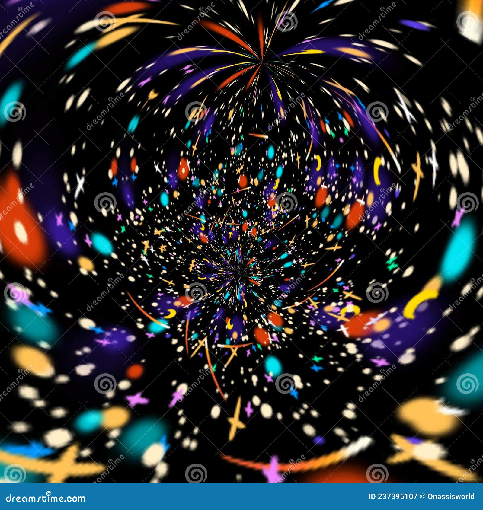 Party Particles Abstract Background Blurs Textures Stock Image - Image ...