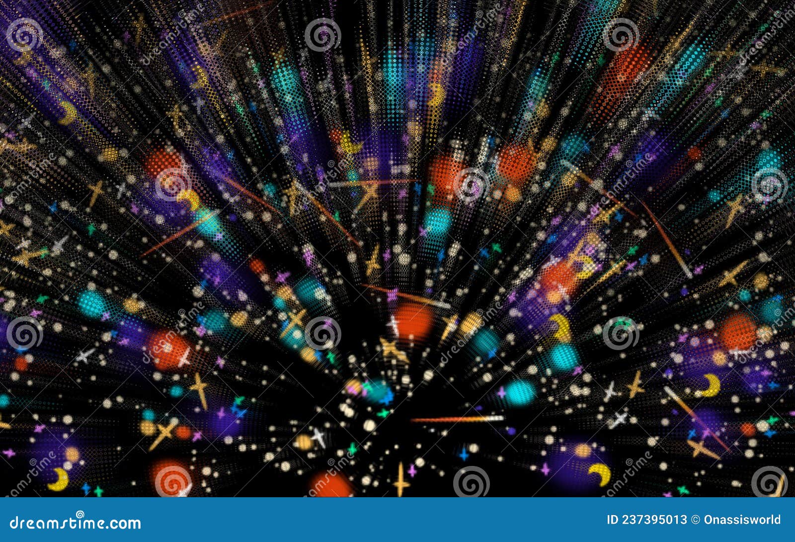 Party Particles Abstract Background Blurs Textures Stock Image - Image ...