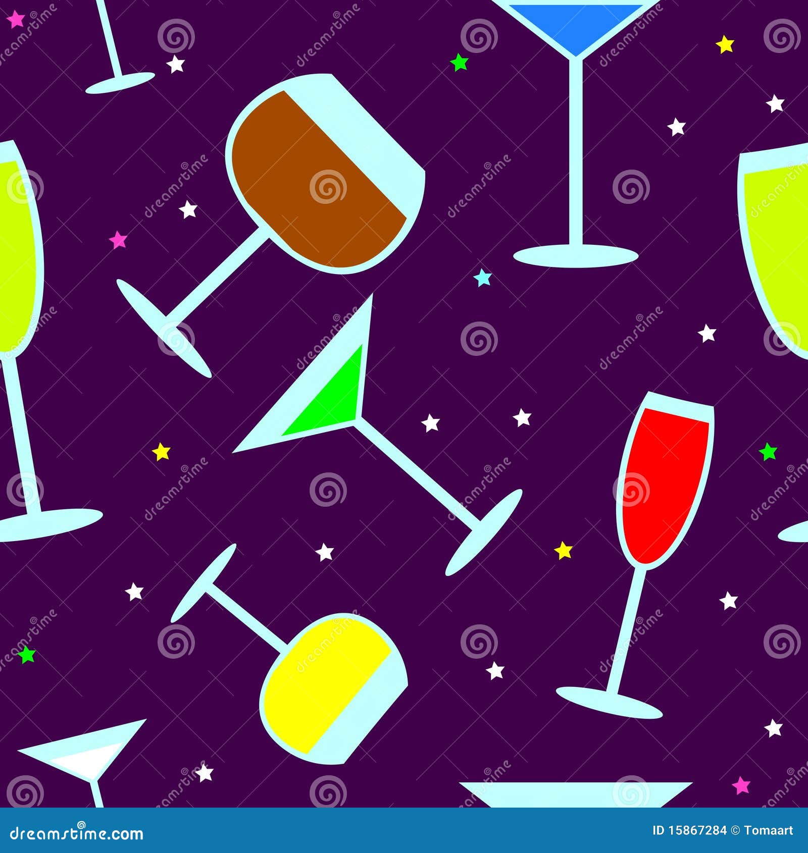 Party pattern stock vector. Illustration of design, seamless - 15867284