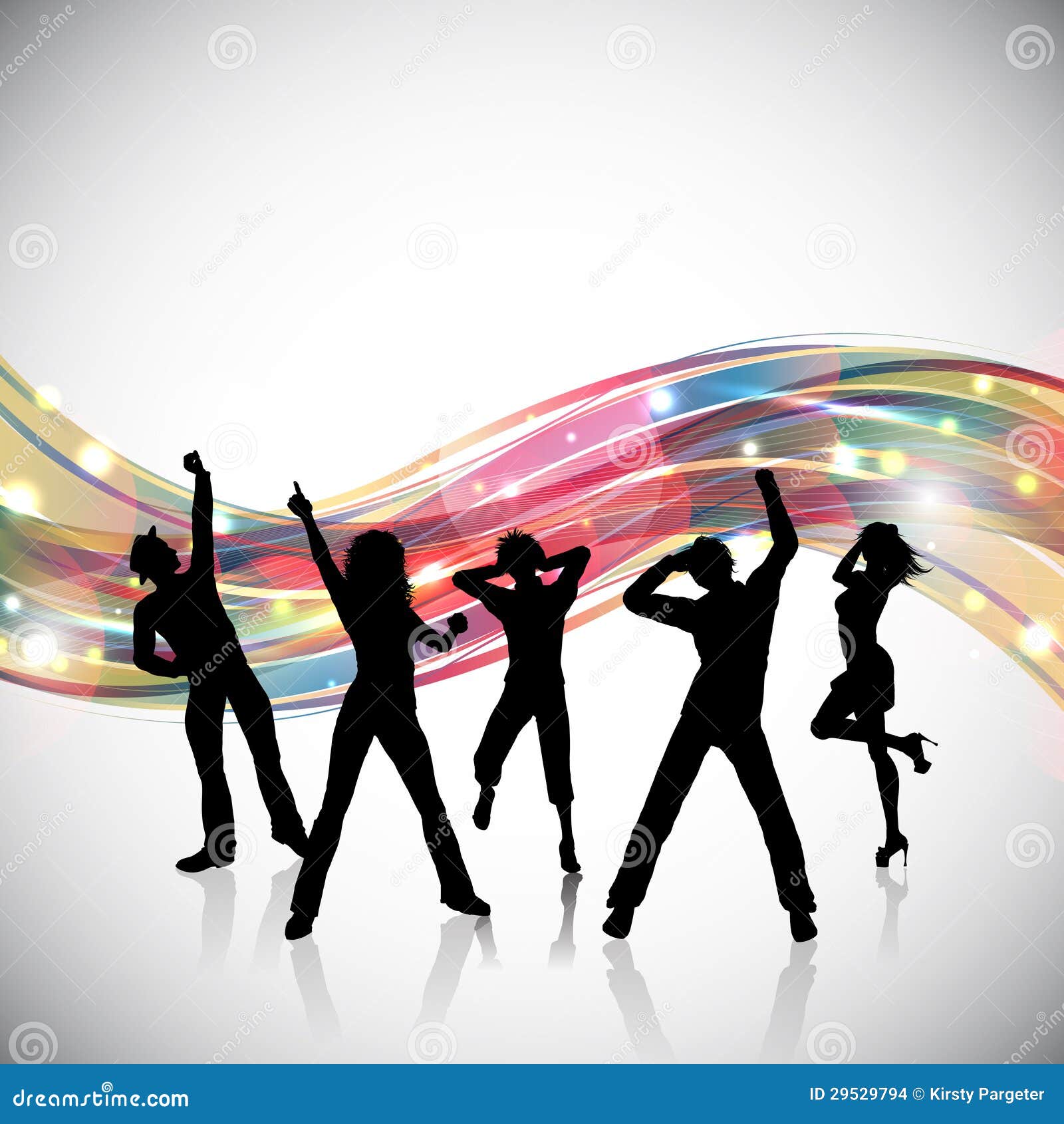 Party people background stock vector. Illustration of background - 29529794