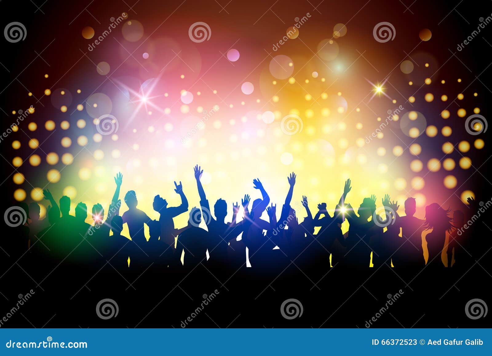 Party people in club stock vector. Illustration of event - 66372523